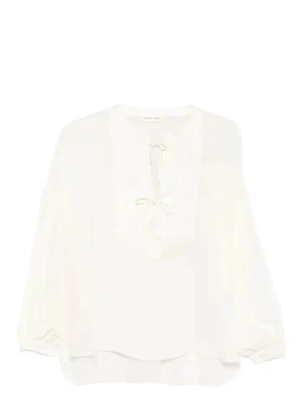 MAISON HOTEL Giovanni Blouse - White