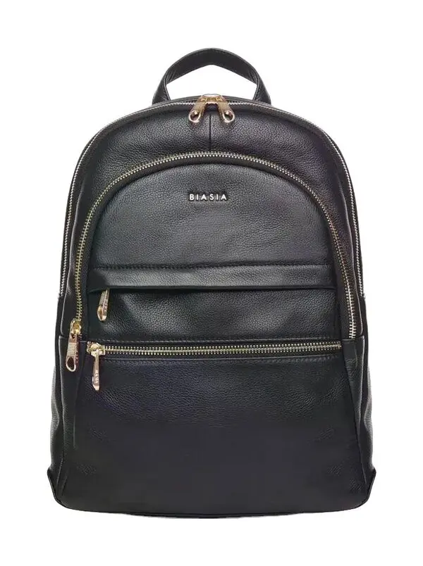 BIASIA Zip-fastening Backpack - Black