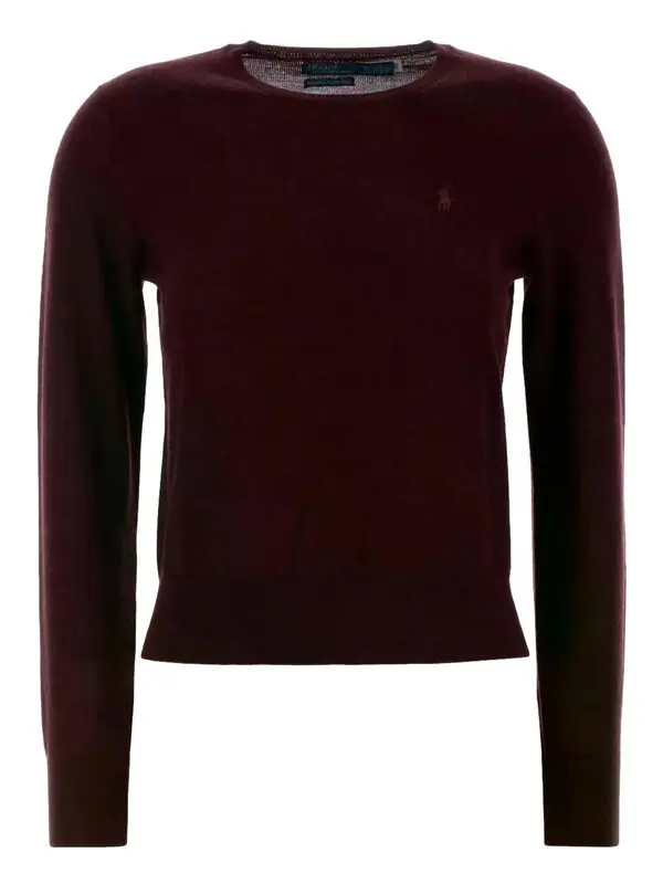 Polo Ralph Lauren Wool Crewneck Sweater - Red