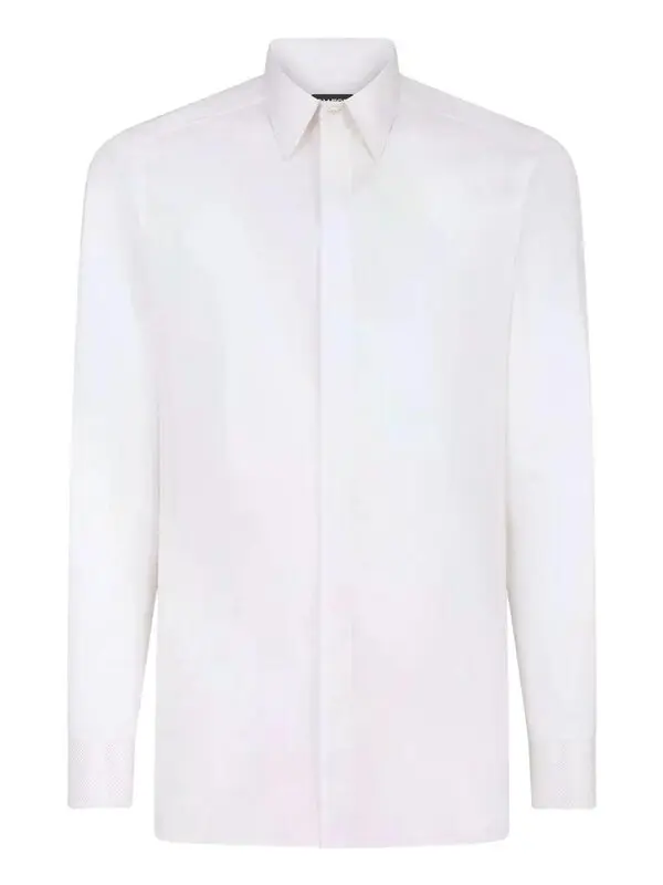 TOM FORD Dotted Shirt - White