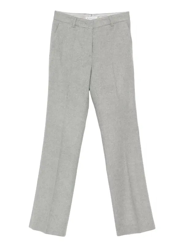 MANUEL RITZ Flannel Trousers - Grey