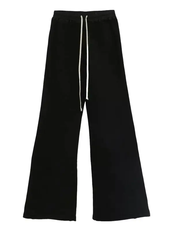 Rick Owens Pusher Drawstring-waist Trousers - Black