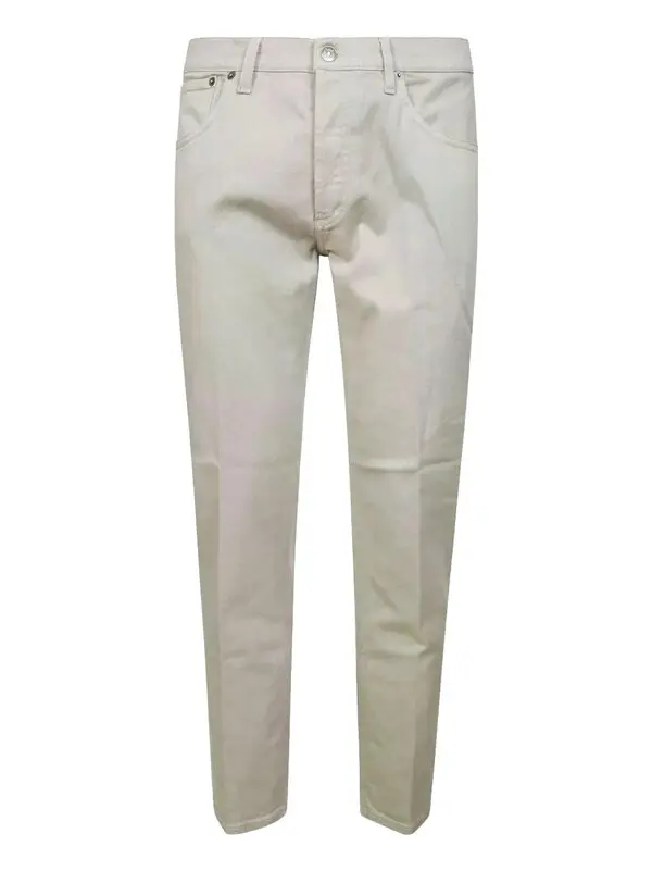 DONDUP Brighton Cotton Chinos - Neutrals