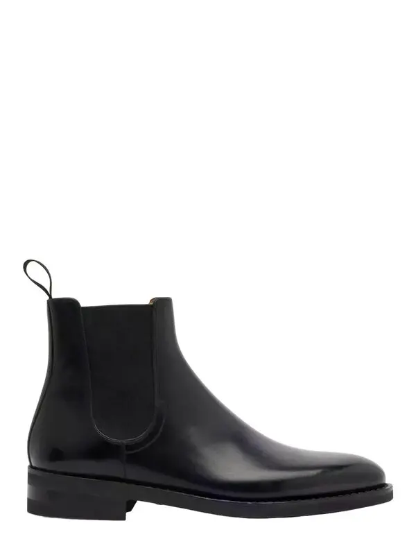 Bally Scribe Leather Chelsea Boots - Black