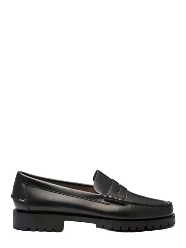 SEBAGO Penny Leather Loafers - Black