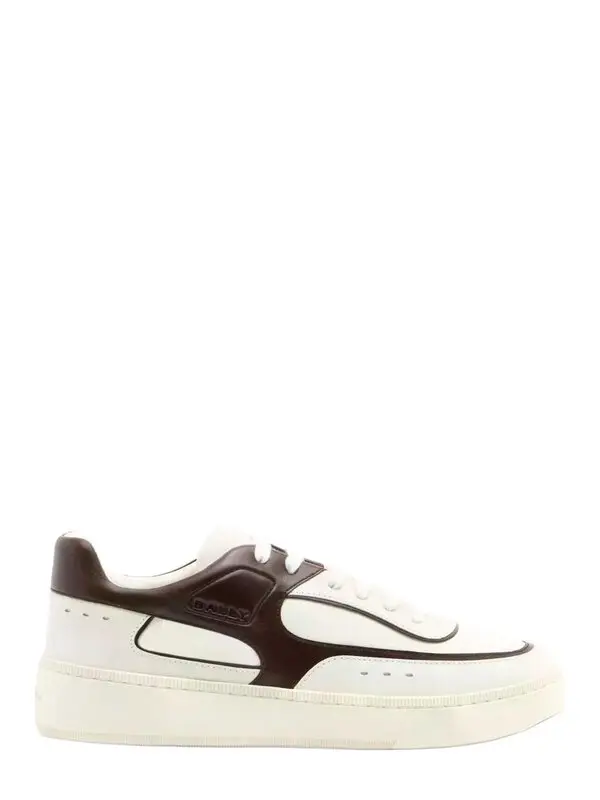 Bally Raise Leather Sneakers - White