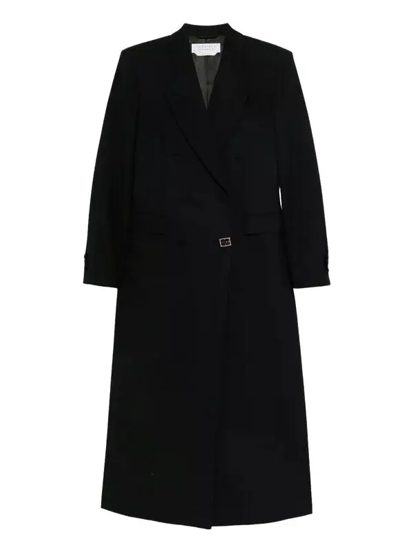 Gabriela Hearst Wool Double-breasted Coat - Black