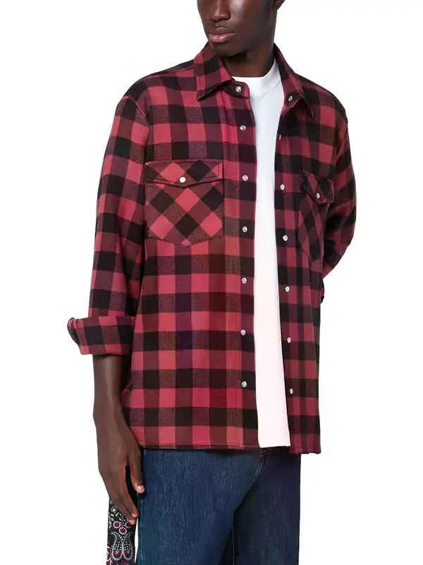 Destin Primaland Check Shirt - Pink