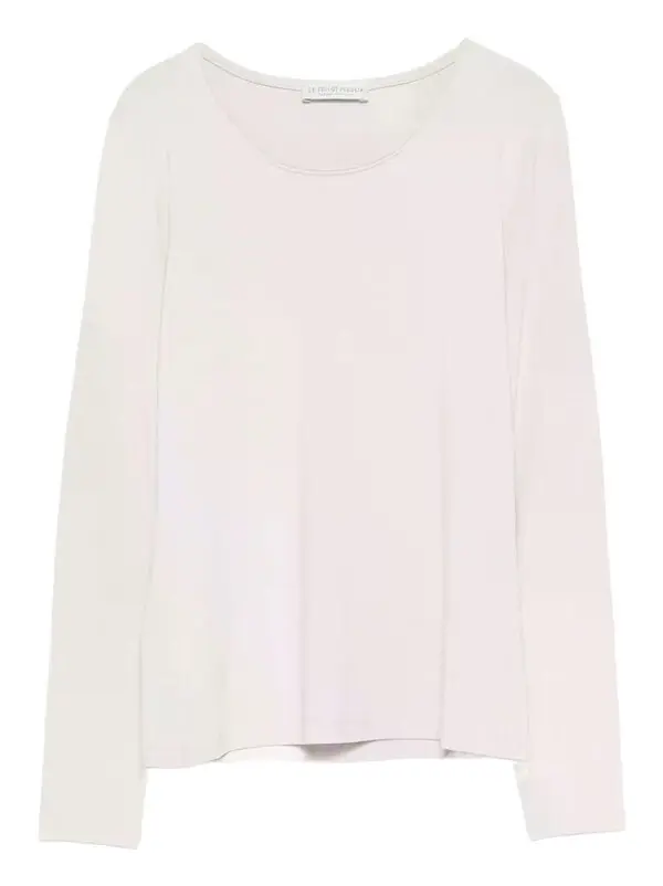 LE TRICOT PERUGIA Boat-neck Blouse - Neutrals