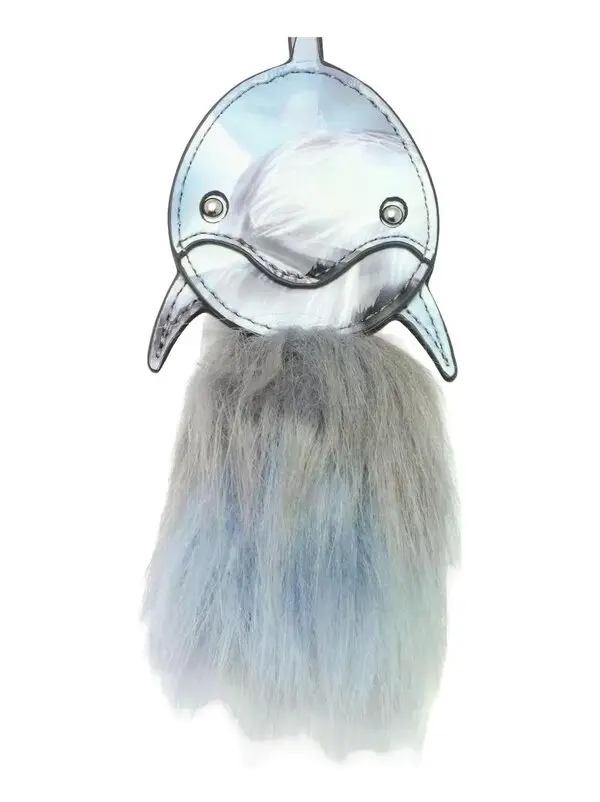 DIESEL® Dolphin Fur Charms Ii Keyring - Blue
