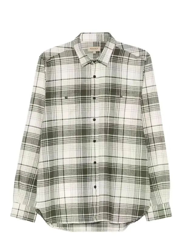 Woolrich Check Shirt - Green