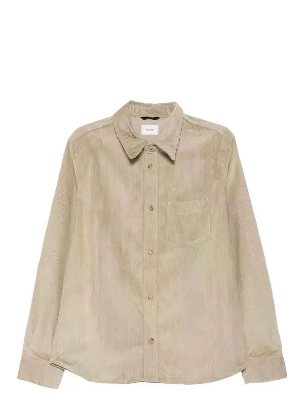 HAIKURE Corduroy Shirt - Neutrals