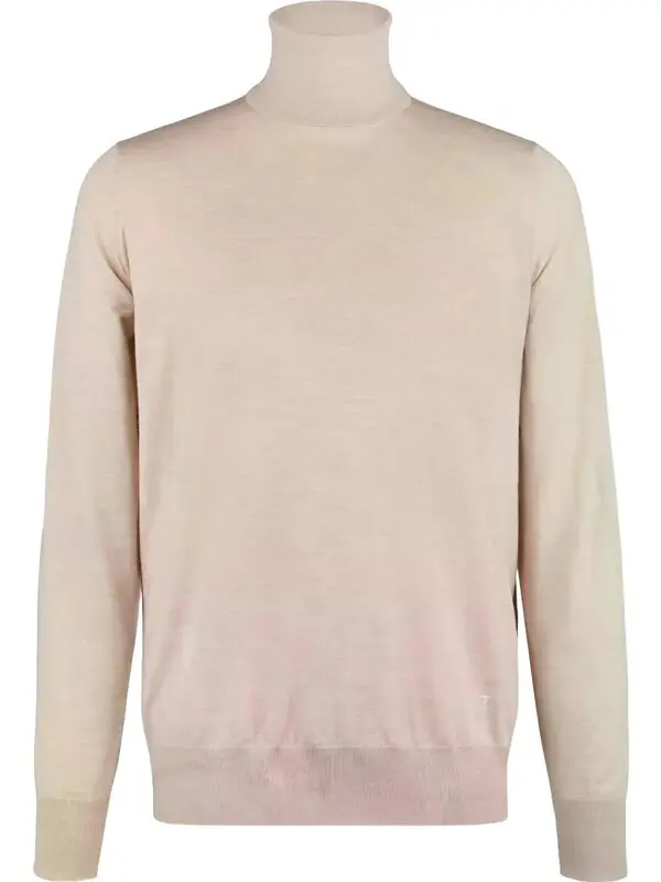 TOD'S Turtleneck Long-sleeve Sweater - Neutrals
