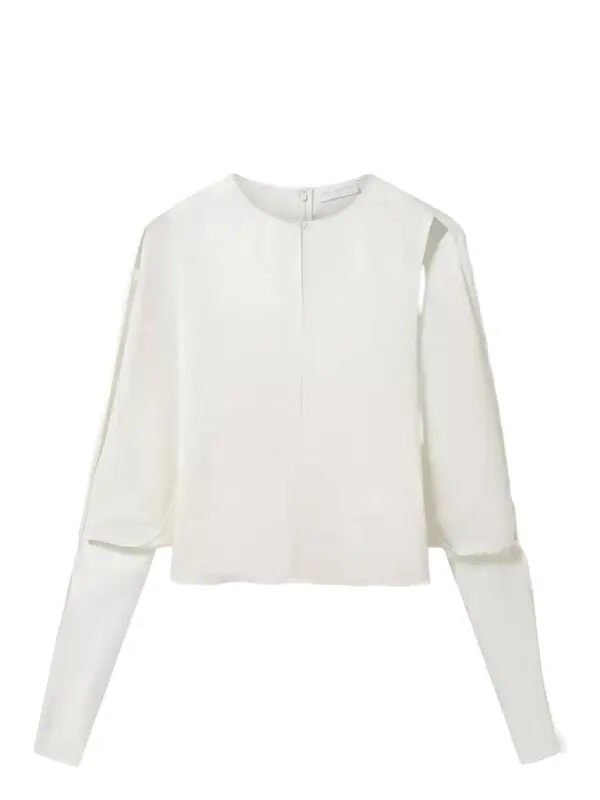 Stella McCartney Cutout Detail Blouse - Neutrals