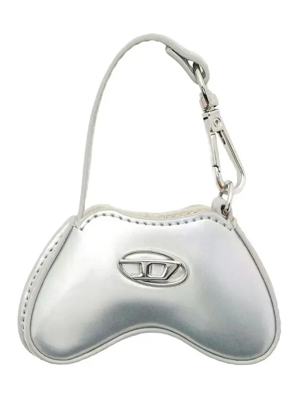 DIESEL® Play Charms Keyring - Silver