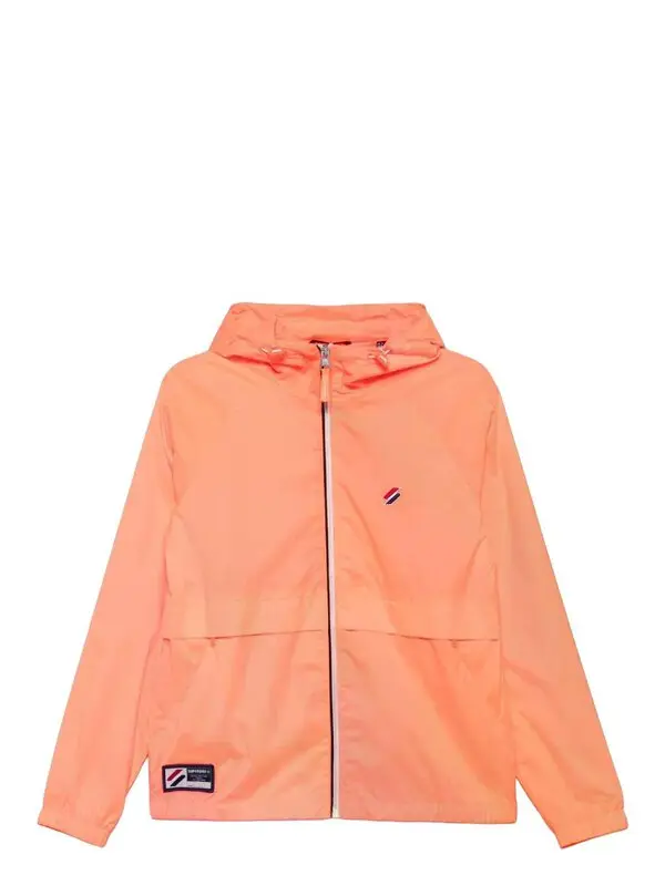 Superdry Waterproof Hooded Jacket - Orange