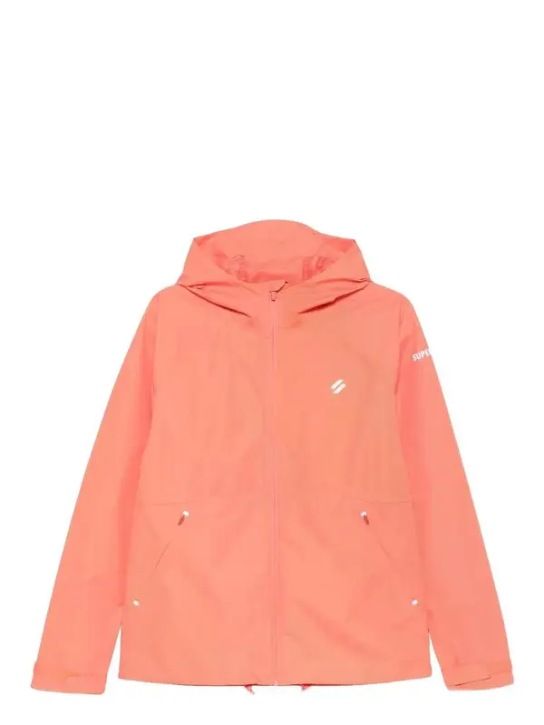 Superdry Waterproof Hooded Jacket - Pink