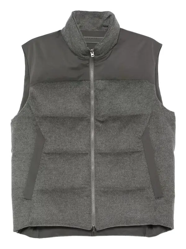 Sease Cashmere Gilet - Grey