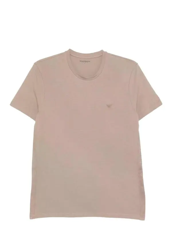Emporio Armani Logo T-shirt - Brown