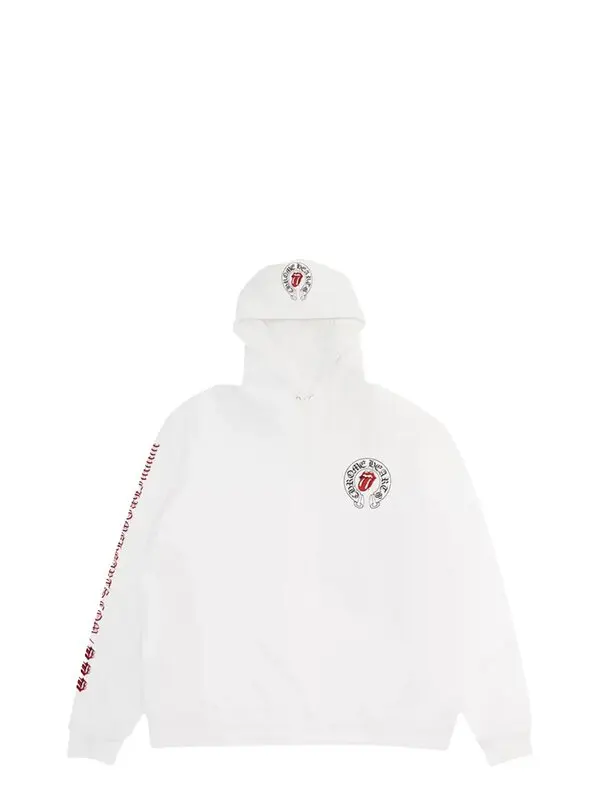 Chrome Hearts X Rolling Stone Lips Hoodie - Neutrals