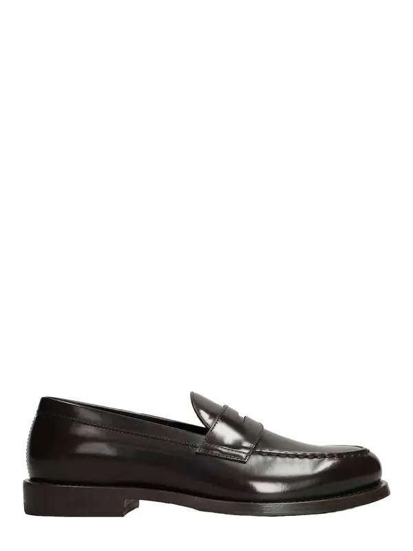 HENDERSON BARACCO Panelled Loafers - Brown