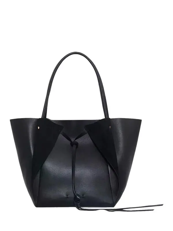 Gabriela Hearst Marija Leather Tote Bag - Black