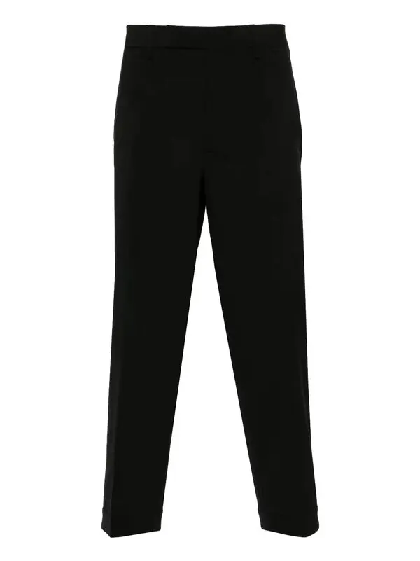Neil Barrett Slim Regular Rise Trousers - Black