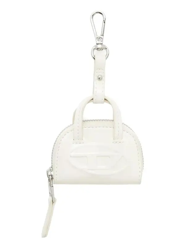 DIESEL® Dome 1dr Charms Keyring - White