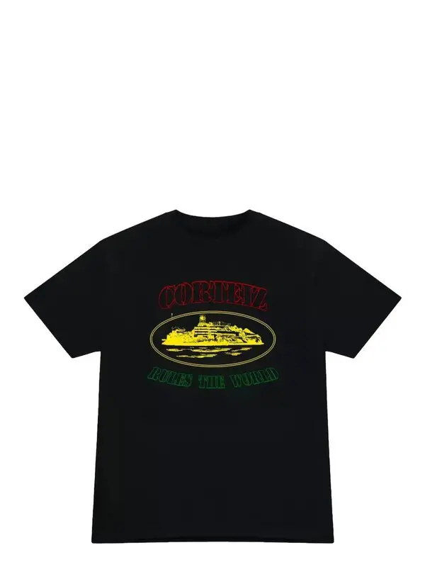 CORTEIZ Og Carni Alcatraz Graphic T-shirt - Black