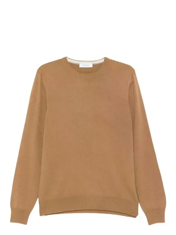 GRAN SASSO Crew Neck Sweater - Brown