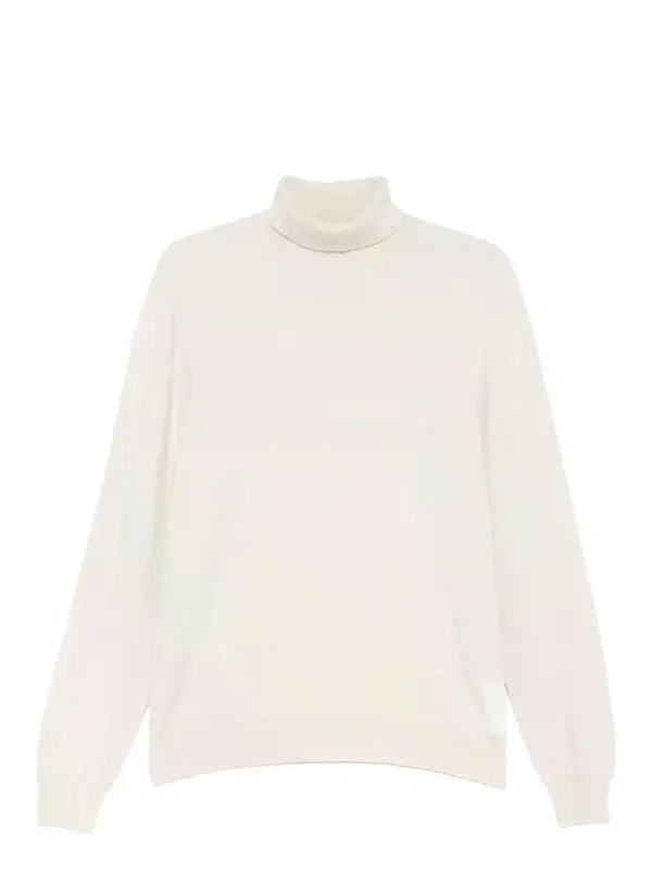 GRAN SASSO Roll-neck Sweater - Neutrals