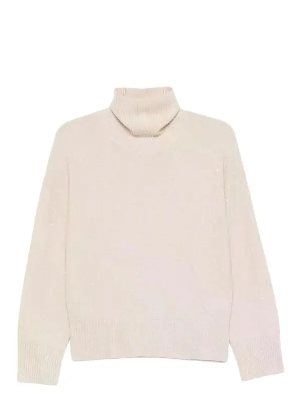 Fabiana Filippi Roll-neck Sweater - Neutrals