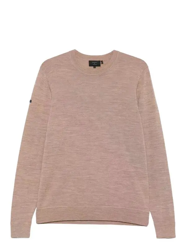 Superdry Wool Crew Neck Sweater - Brown