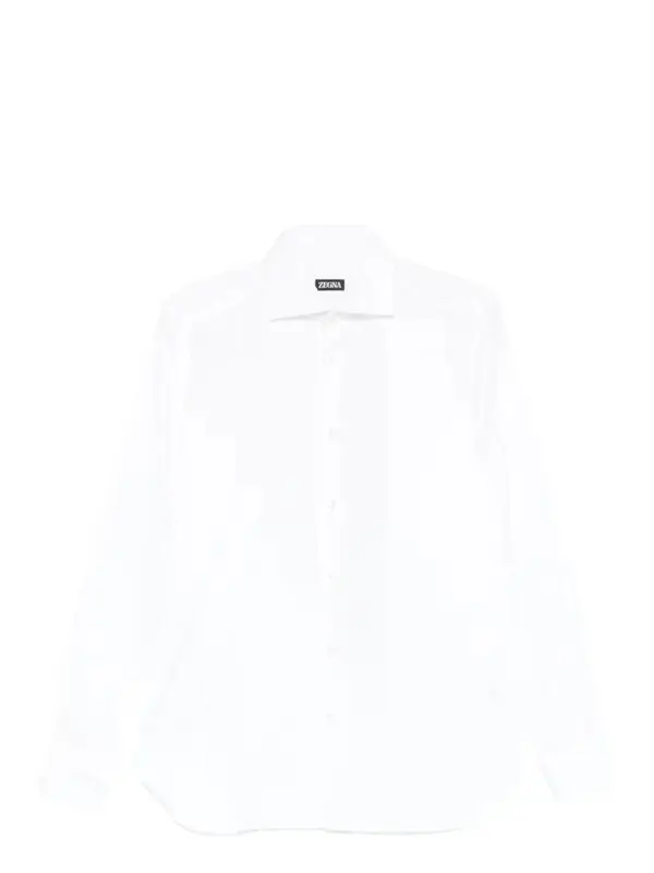 Zegna Long Sleeve Shirt - White