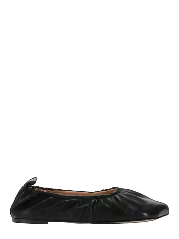 NICCOLO PASQUALETTI Obliqua Ballet Flats - Black