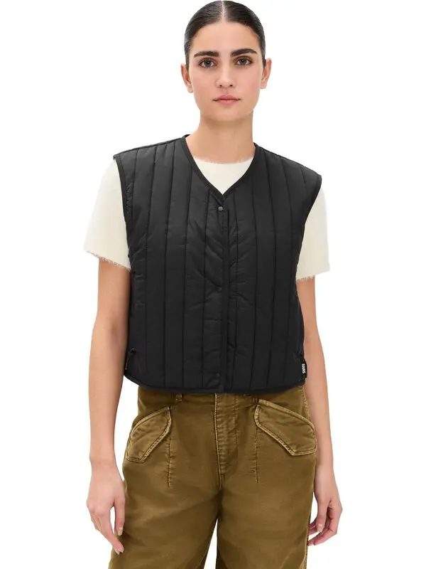 Rains Banja Short Liner Vest T1 - Black