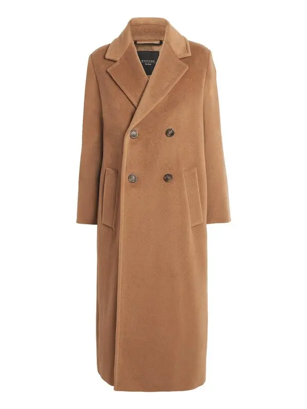 Max Mara Wool-alpaca Blend Double-breasted Overcoat - Beige