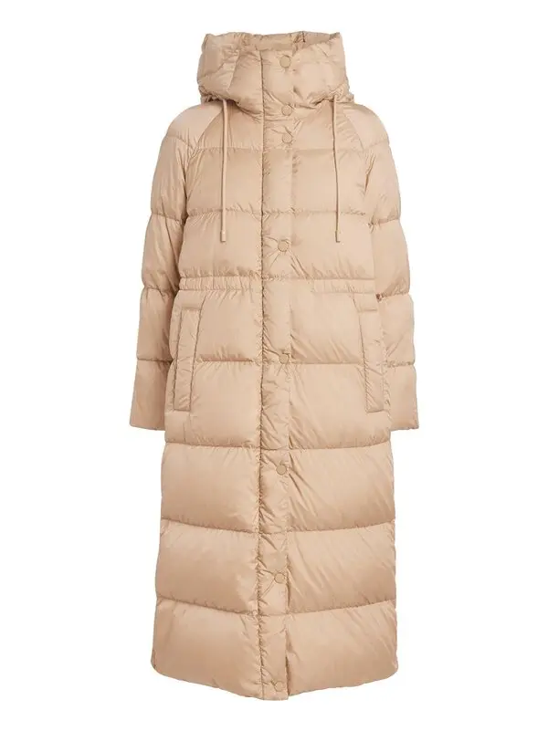 Max Mara Down Water-repellent Reversible Coat - Beige