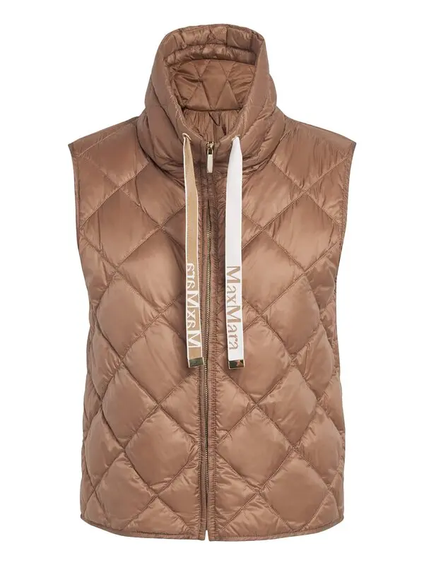 Max Mara The Cube Down-padded Gilet - Brown
