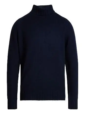 GRAN SASSO Turtleneck Knit Top - Navy