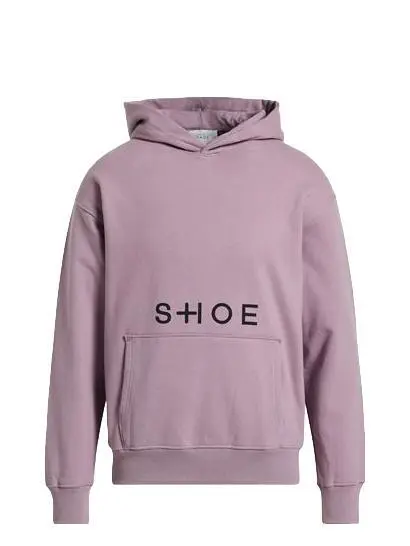SHOE Light Cotton-blend Fleece Sweatshirt - Pink