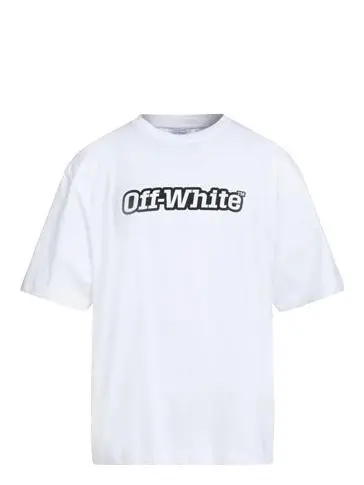 OFF-WHITE™ Off- T-shirt Size Cotton, Elastane - White
