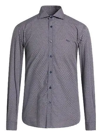 HARMONT & BLAINE Shirt Midnight Size Cotton - Blue