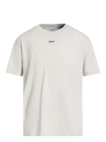 OFF-WHITE™ Off-white T-shirt Size Cotton, Elastane - Grey