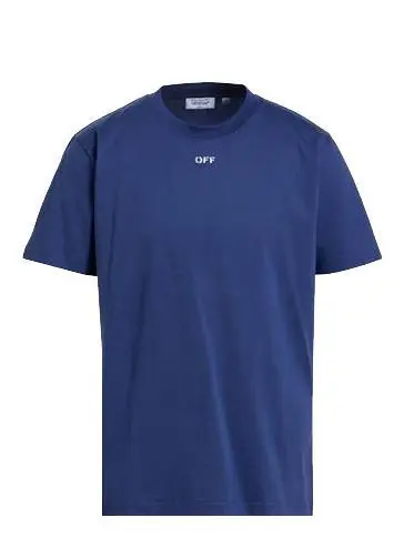 OFF-WHITE™ Off-white T-shirt Size Cotton, Elastane - Navy