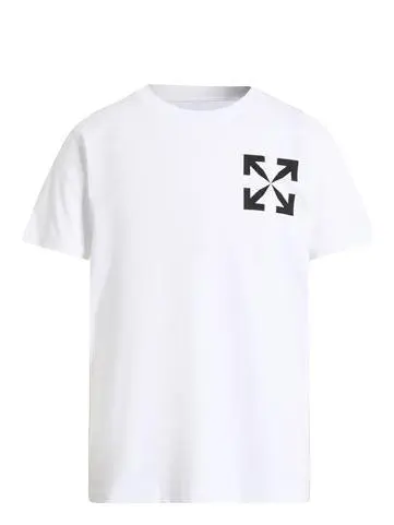 OFF-WHITE™ Off- T-shirt Size Cotton, Elastane - White