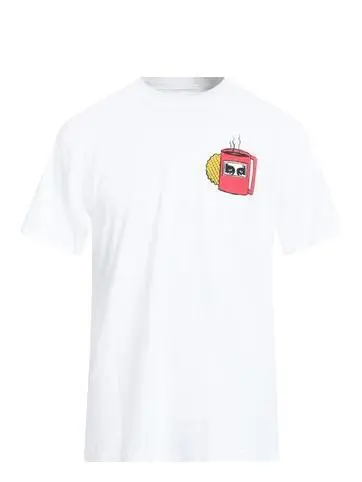 Obey T-shirt Size Cotton - White