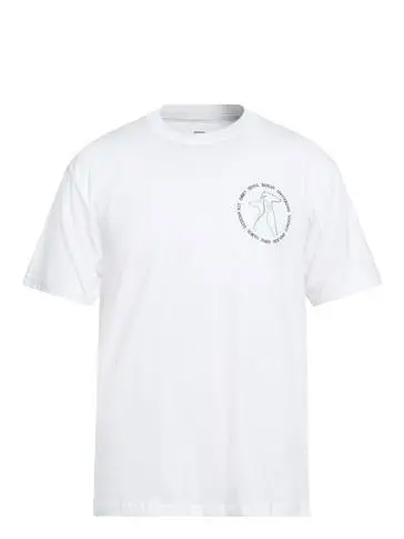 Obey T-shirt Size Cotton - White