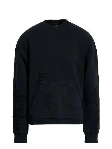 MAISON MARGIELA Cotton French Terry Embroidered Logo Sweatshirt - Grey