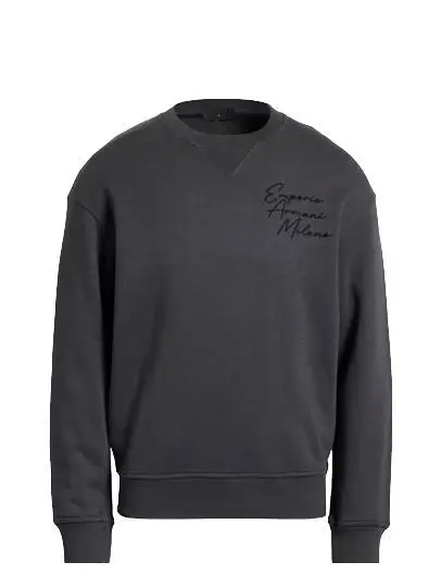 Emporio Armani Cotton And Modal Fleece Sweatshirt - Grey